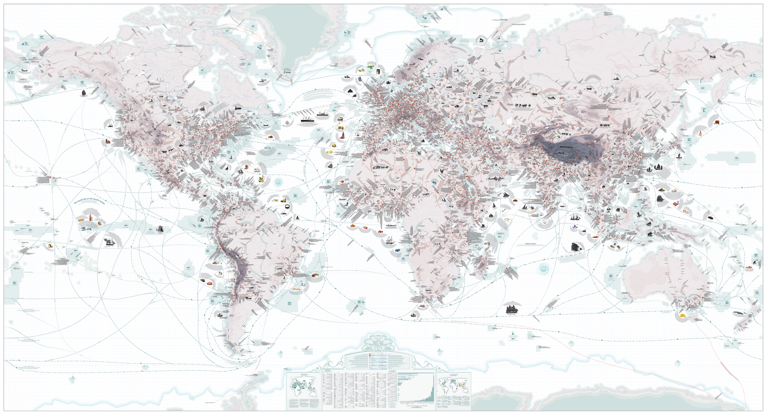 World Trade Atlas 1860 - the Age of Trade